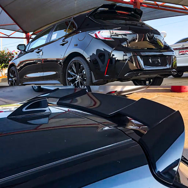 YOUNGERCAR For 2019-2023 Toyota Corolla Hatchback Roof Spoiler ABS Glo ...