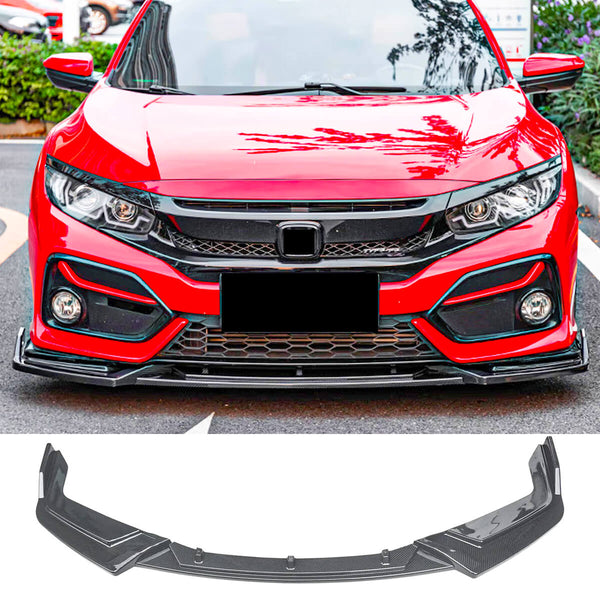 For 2017-2021 10th Honda Civic Hatchback Si FK7 Front Lip ABS ...