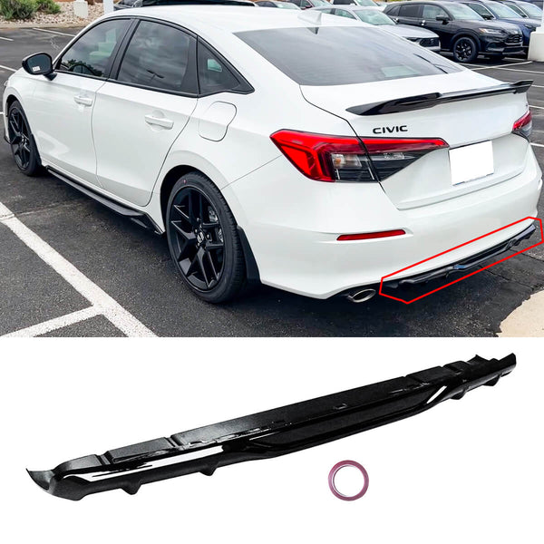 Rear Diffuser For 11th Honda Civic Hatchback 2022 2023 – Theyoungercar
